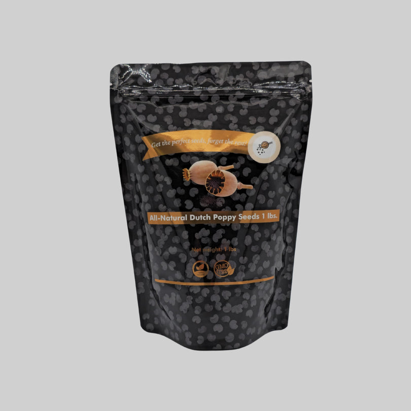 All-Natural Dutch Poppy Seeds 1 lbs – Matris Seeds